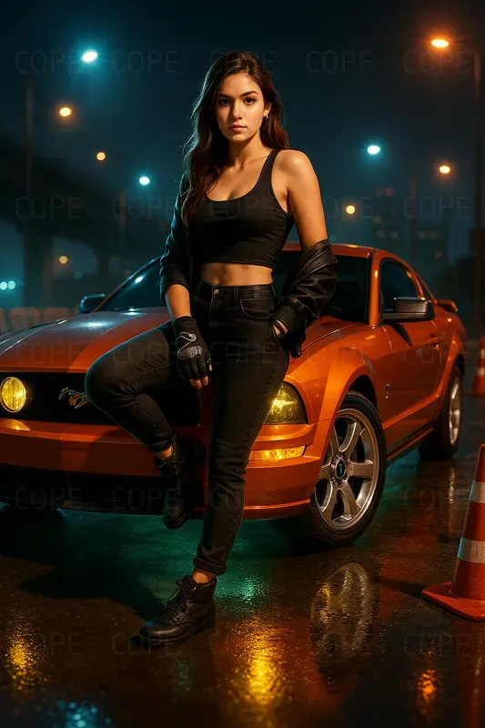 Nfs Underground 2 Car Girls ChatGPT Image Prompt | PromptBase