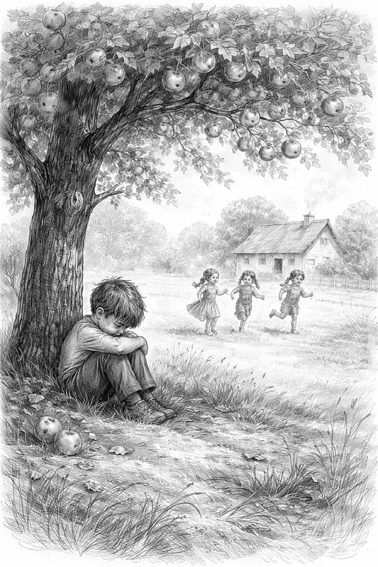 Emotional Childhood Pencil Sketches ChatGPT Image Prompt | PromptBase