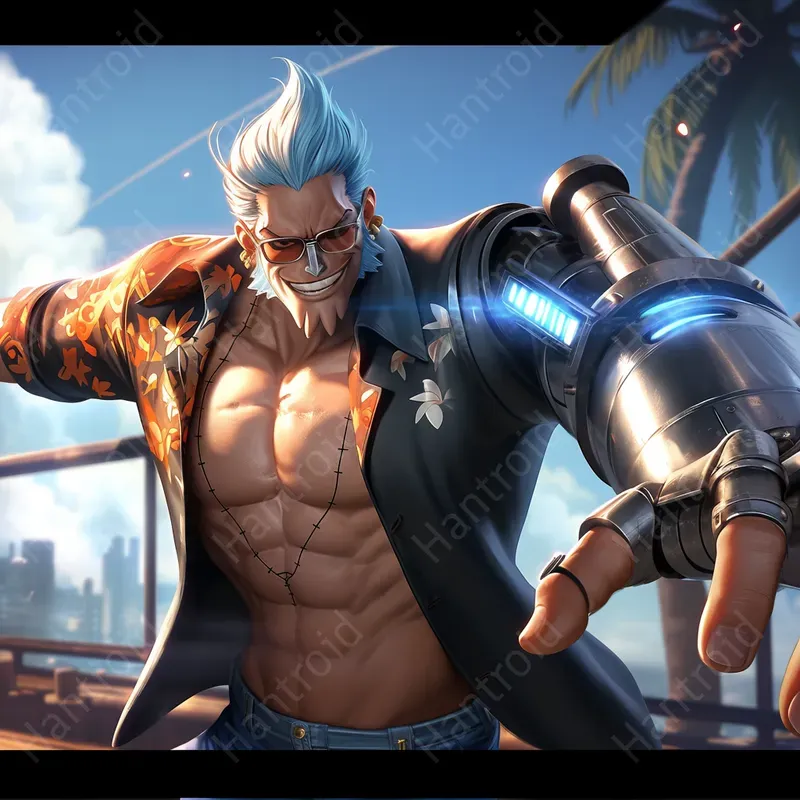 Dynamic One Piece Artworks Midjourney Prompt | PromptBase