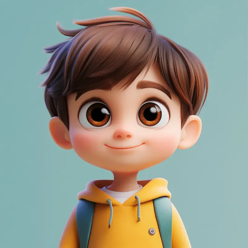 Cute Pixar 3D Cartoon Characters Midjourney Prompt | PromptBase