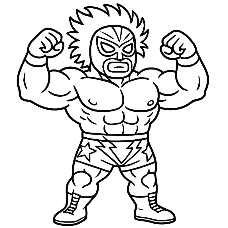 Kengan Ashura Characters Coloring Pages ChatGPT Image Prompt | PromptBase