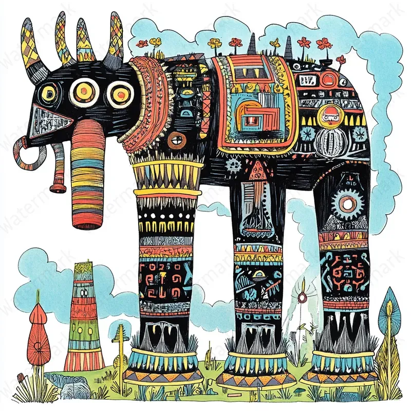 Mythic Echoes Reimagined Midjourney Prompt | PromptBase