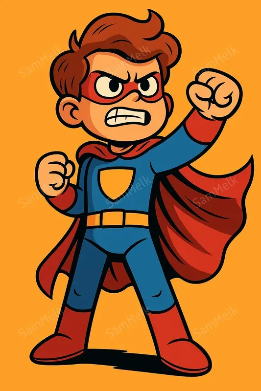 Cartoon Characters With Bold Emotions ChatGPT Image Prompt | PromptBase