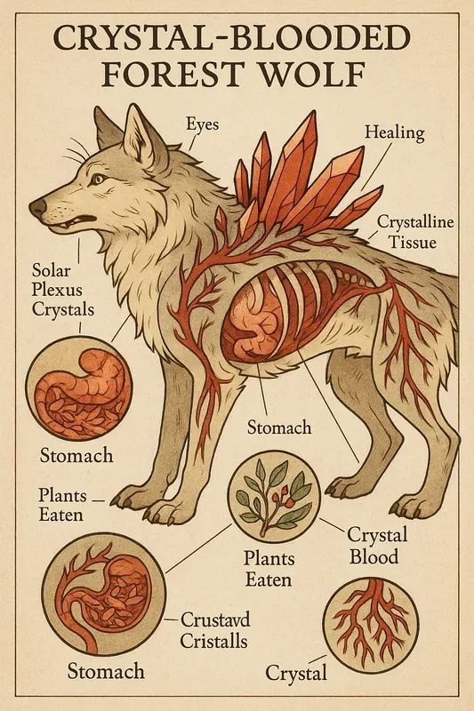 Fantasy Creature Anatomy Posters ChatGPT Image Prompt | PromptBase