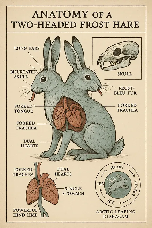 Fantasy Creature Anatomy Posters ChatGPT Image Prompt | PromptBase
