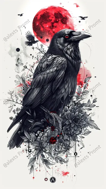 Dark Fantasy Tattoo Flash Sheets Midjourney Prompt | PromptBase