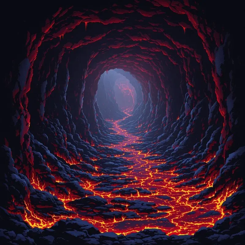 Pixel Art Dark Fantasy Scenes RPG Games FLUX Prompt | PromptBase