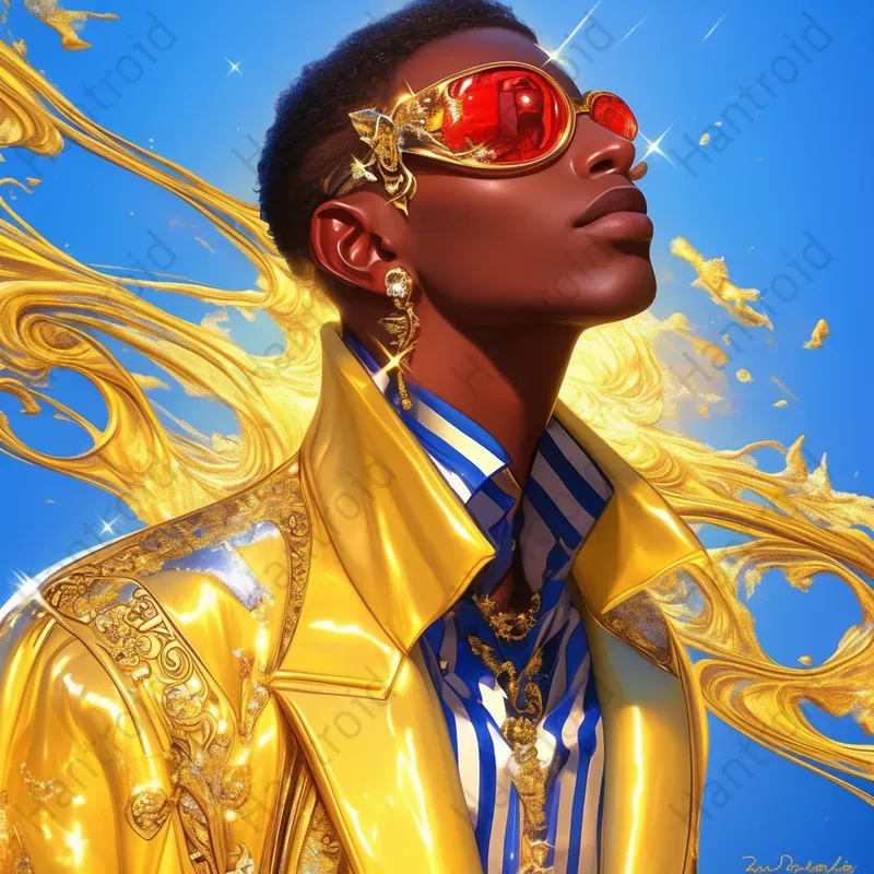 Vibrant Fashion Model Poses Midjourney Prompt | PromptBase