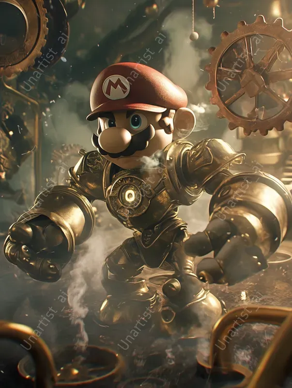 Nintendo Steampunk Characters Midjourney Prompt | PromptBase