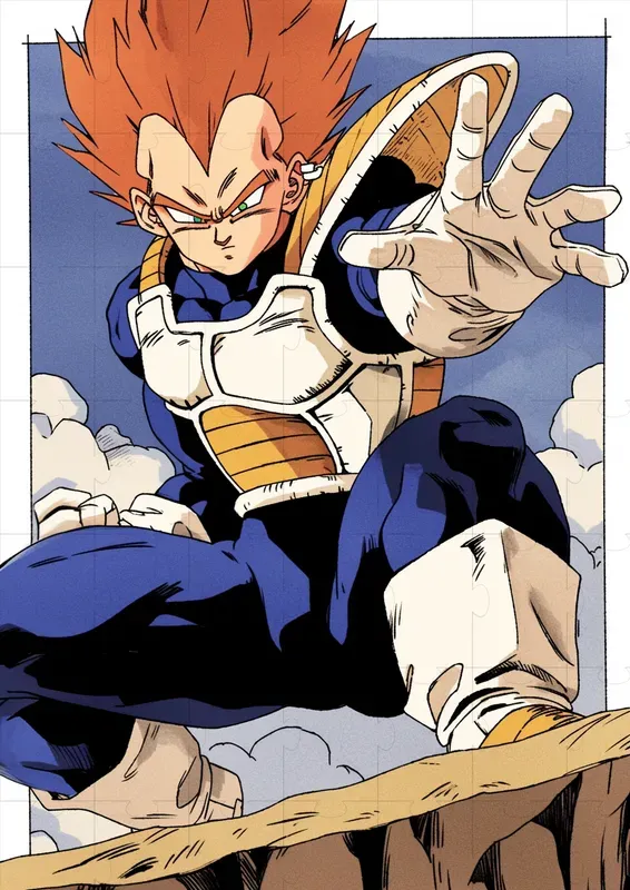 Dbz Manga Panels Vintage Japanese Midjourney Prompt | PromptBase