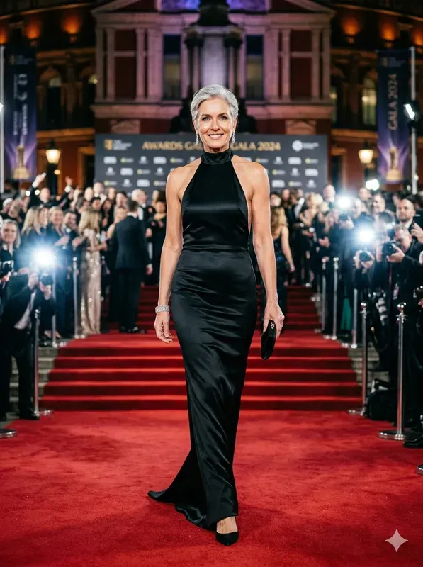 Hyperrealistic Red Carpet Models Gemini Image Prompt | PromptBase