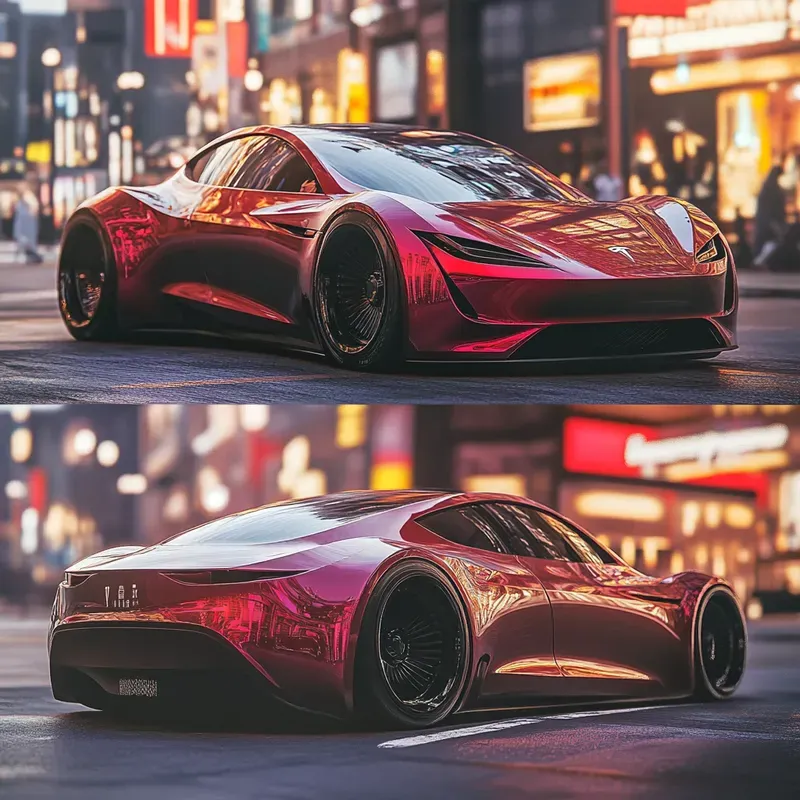 Futuristic Car Variations Colors And Mods Midjourney Prompt | PromptBase