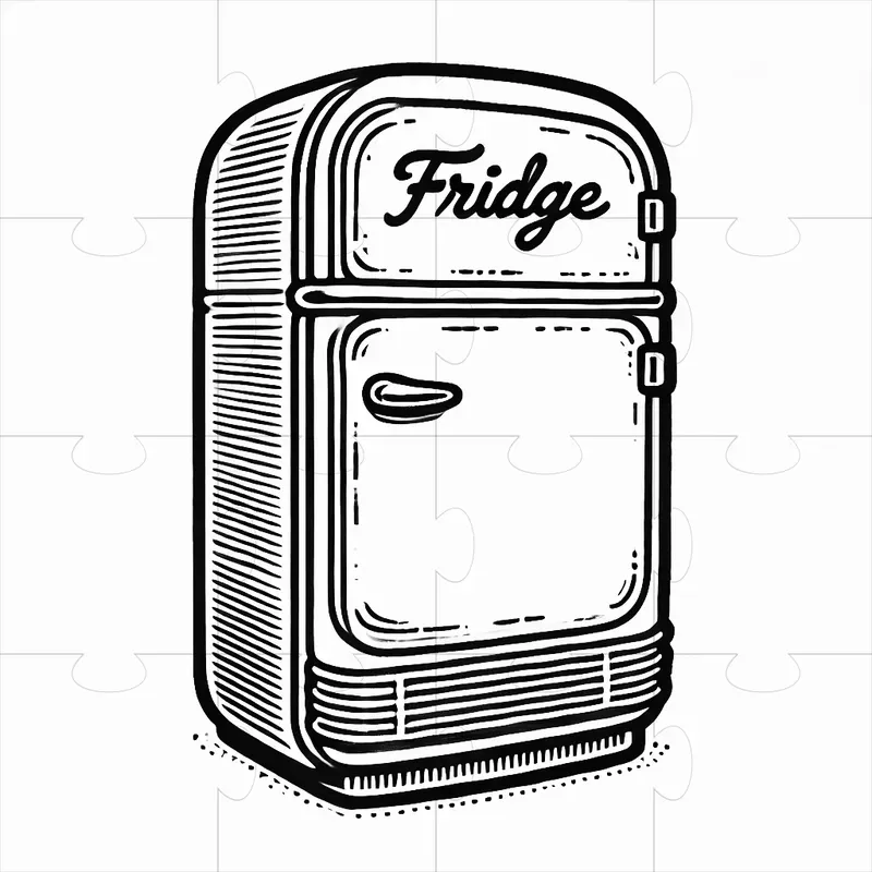 Retro Bold And Easy Coloring Pages DALL·E Prompt | PromptBase