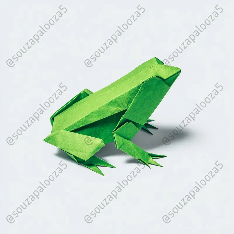 Origami Figures Showcase Midjourney Prompt | PromptBase