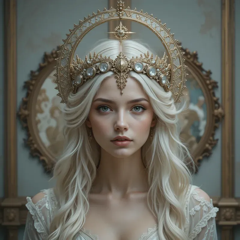 Ethereal Vintage Fantasy Art Midjourney Prompt | PromptBase