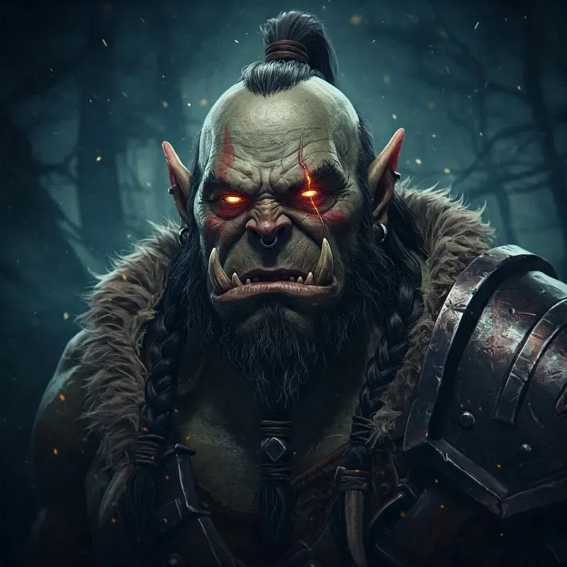 Fantasy Hero Portrait in Forest Light Imagen Prompt | PromptBase
