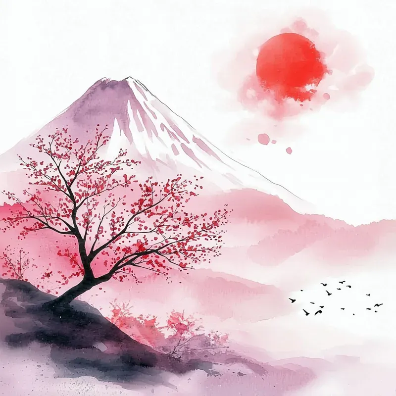 Famous Japanese Paintings Reinterpret Midjourney Prompt | PromptBase