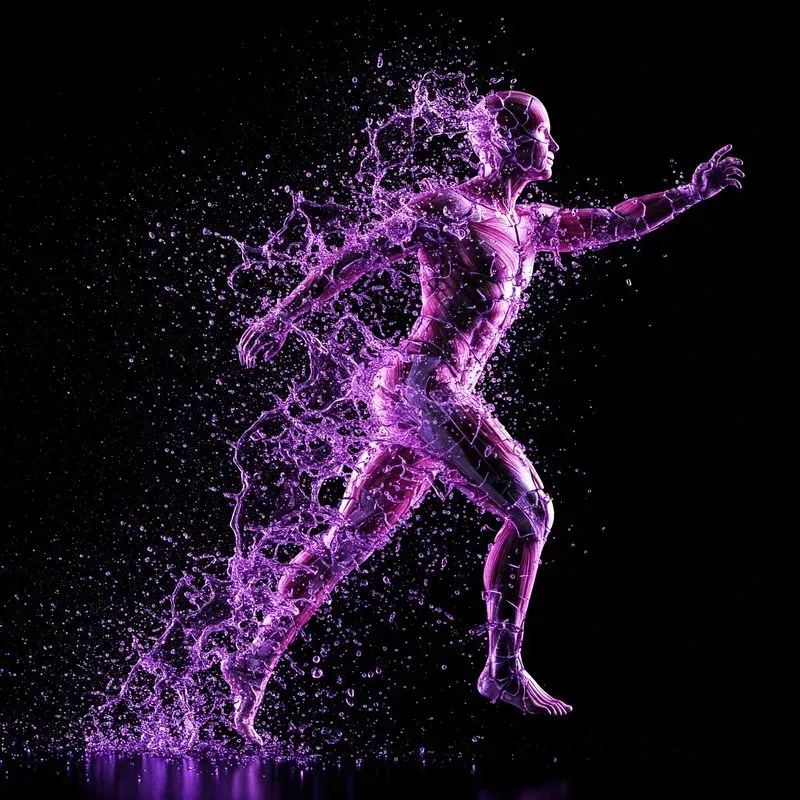 Water Transformation Art DALL·E Prompt | PromptBase