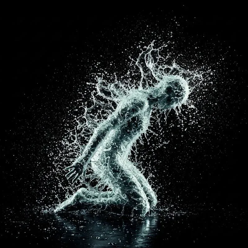 Water Transformation Art DALL·E Prompt | PromptBase