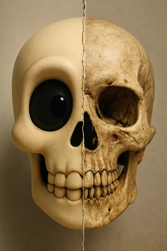 Real Vs Stylized Portraits ChatGPT Image Prompt | PromptBase