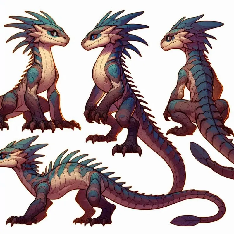 Animal Character Turnaround Sheets ChatGPT Image Prompt | PromptBase