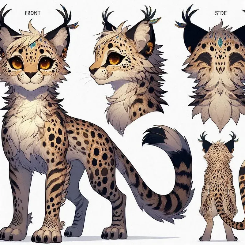 Animal Character Turnaround Sheets ChatGPT Image Prompt | PromptBase