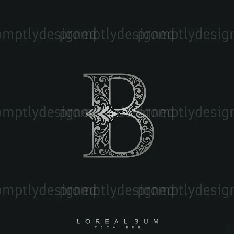 Elegant Monogram Logo Designs Imagen Prompt | PromptBase