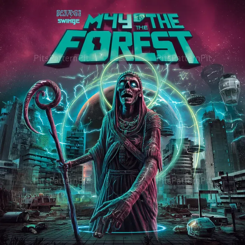 Futuristic Album Cover Art Style Midjourney Prompt | PromptBase