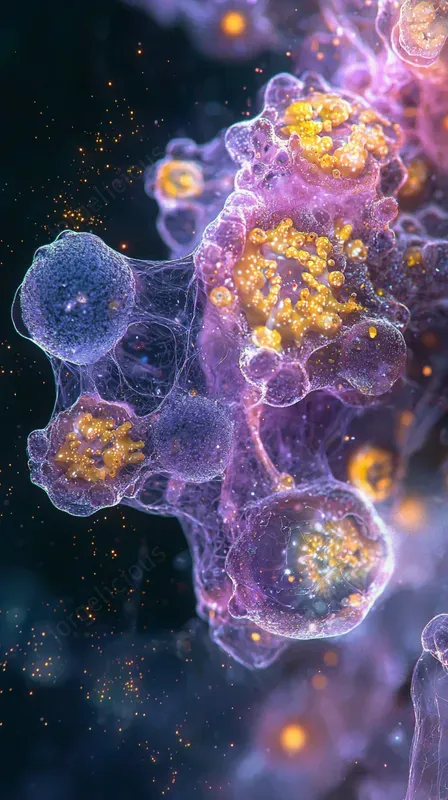 Microcosmos Meets Nebulas Art Midjourney Prompt | PromptBase