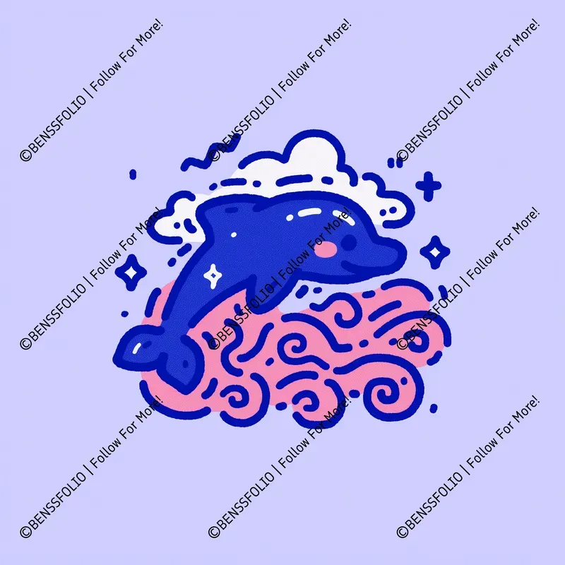 Cute Cosmic Animal Logos Midjourney Prompt | PromptBase