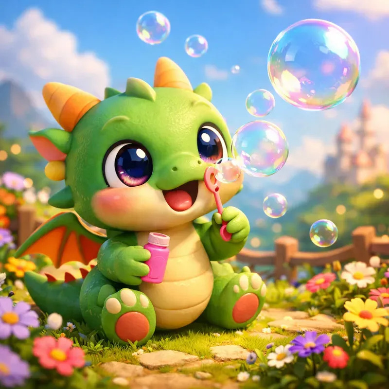 Cute 3D Storybook Characters ChatGPT Image Prompt | PromptBase