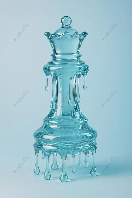 Liquid Glass Melting Sculptures ChatGPT Image Prompt | PromptBase
