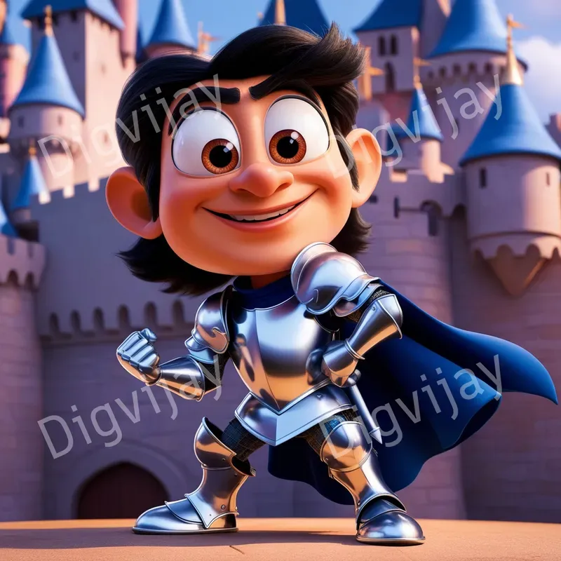 Disney Pixar Inspired Animated Models Leonardo Ai Prompt | PromptBase