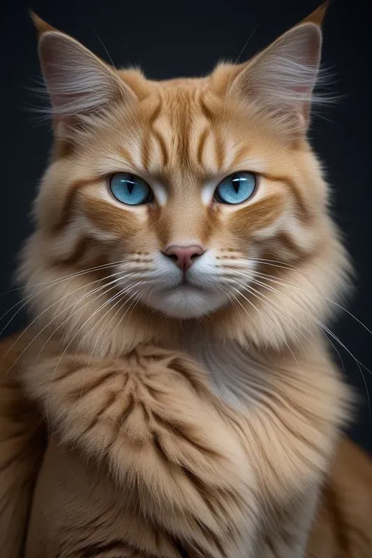 A Portrait Of Captivating Cats Leonardo Ai Prompt | PromptBase