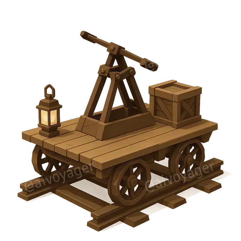 Frontier Steam Transport Game Assets ChatGPT Image Prompt | PromptBase