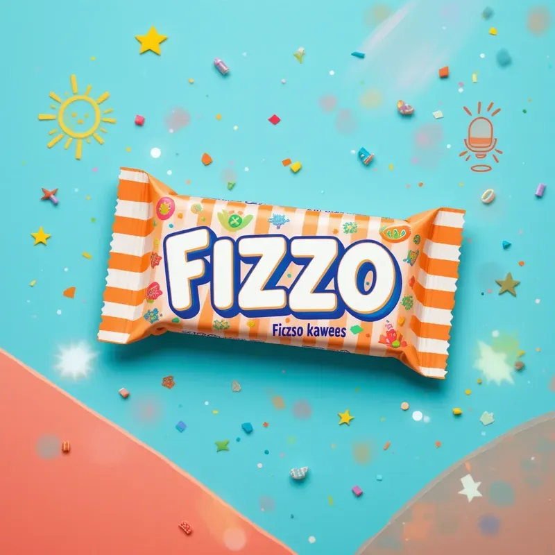 Bright And Fun Candy Wrapper Products ChatGPT Image Prompt | PromptBase