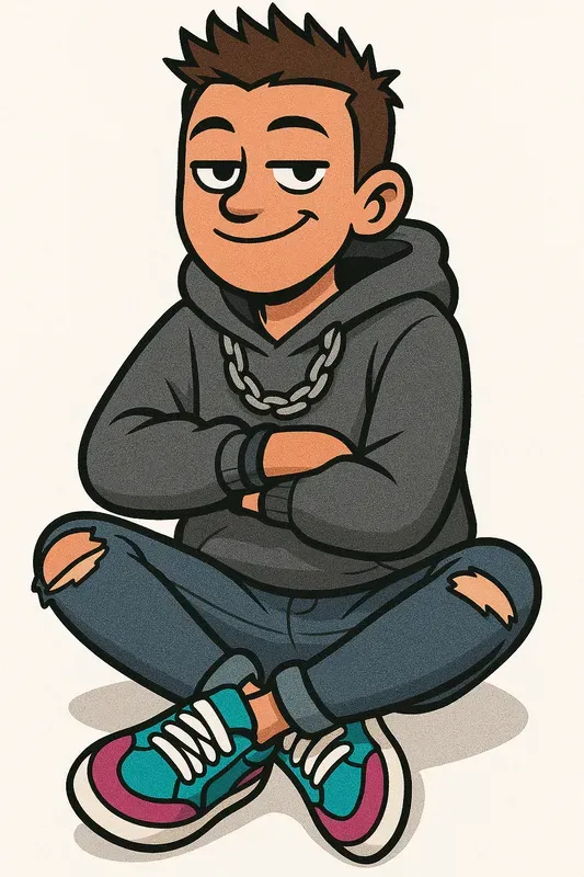 Streetwear Cartoon Character Designs ChatGPT Image Prompt | PromptBase