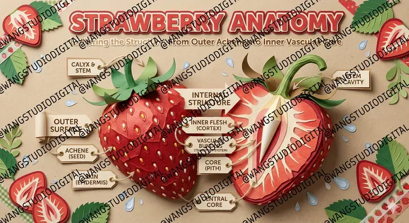 Fruit Anatomy Infographics Gemini Image Prompt | PromptBase