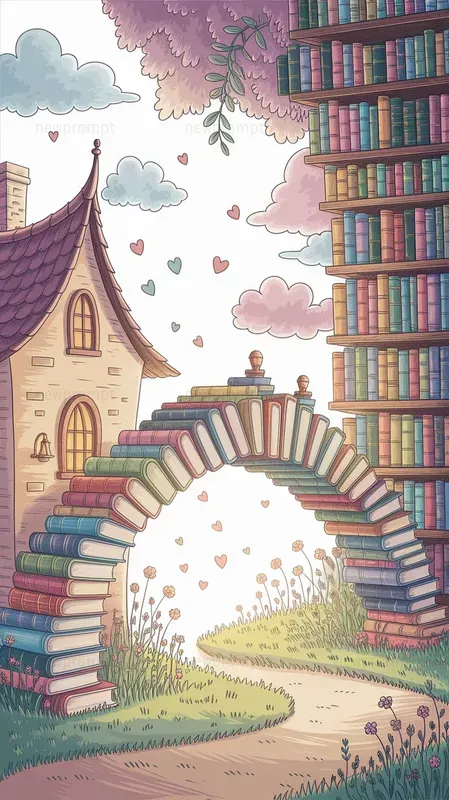 Magical Bridges Houses Ideogram Prompt | PromptBase