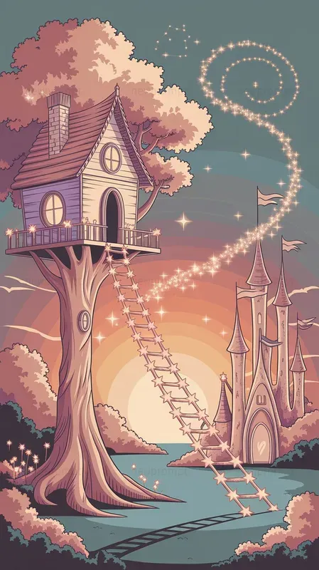 Magical Bridges Houses Ideogram Prompt | PromptBase