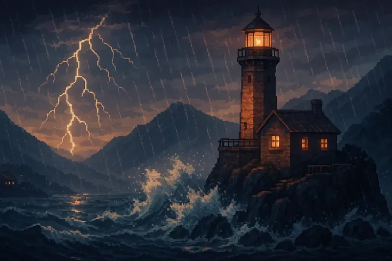 Cinematic Pixel Art Landscapes ChatGPT Image Prompt | PromptBase