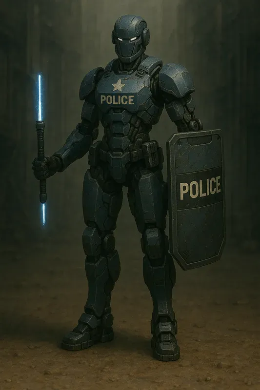 Cinematic Cyberpunk Mech Characters ChatGPT Image Prompt | PromptBase