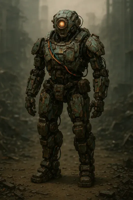 Cinematic Cyberpunk Mech Characters ChatGPT Image Prompt | PromptBase