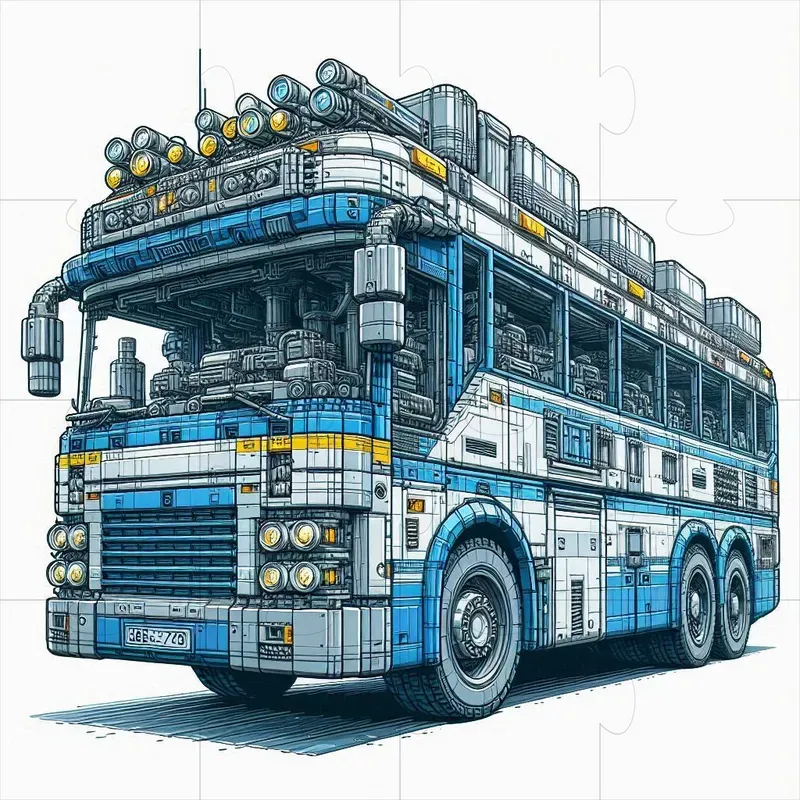 Bricks Blueprint Masterpiece DALL·E Prompt | PromptBase