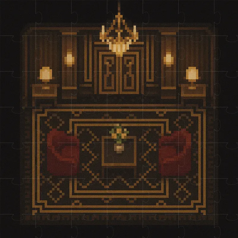 Topdown Pixel Art Interiors ChatGPT Image Prompt | PromptBase