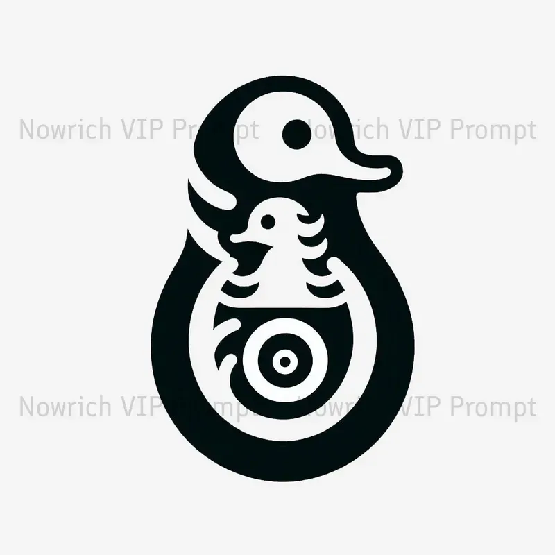 Elegant Fragmented Logos DALL·E Prompt | PromptBase