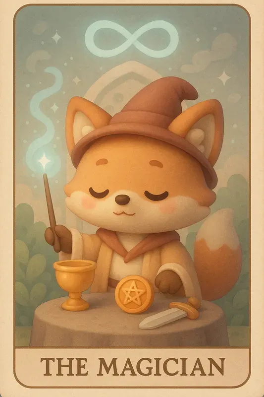Chibi Tarot Card Creature Generators ChatGPT Image Prompt | PromptBase