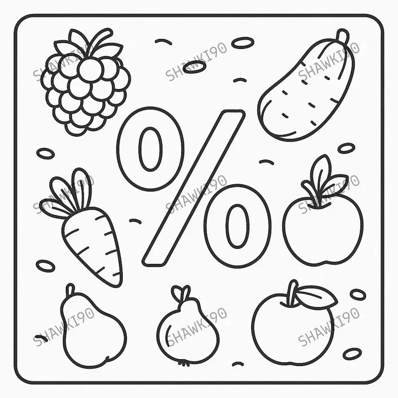 Educational Math Symbols Coloring Pages ChatGPT Image Prompt | PromptBase