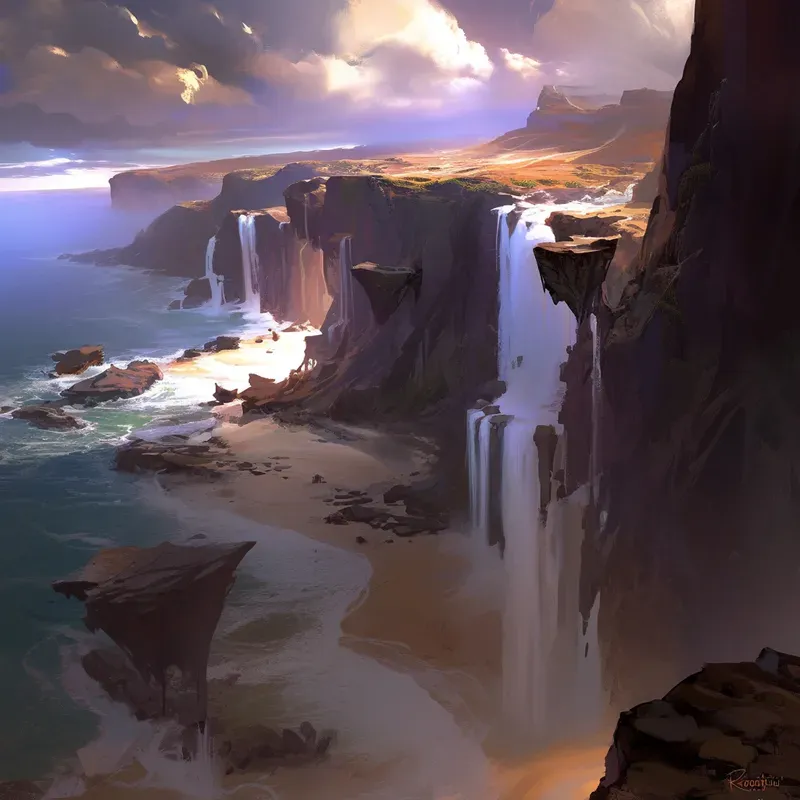 Cinematic Environmental Concept Art Midjourney Prompt | PromptBase