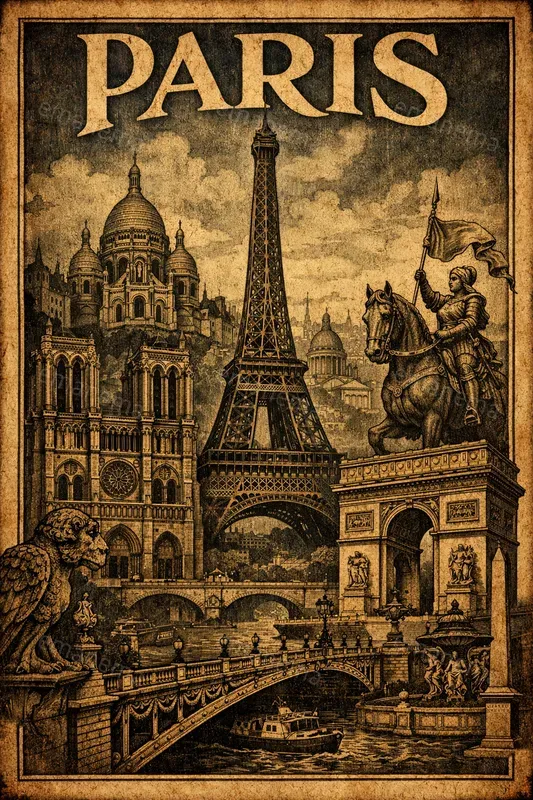 Celebratory Travel Posters ChatGPT Image Prompt | PromptBase